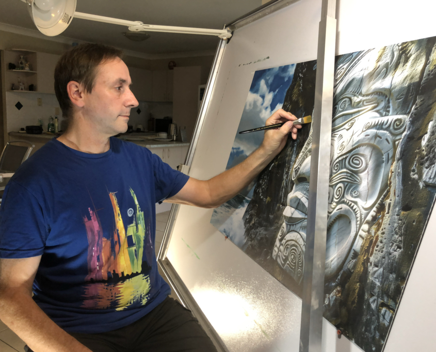 Gideon King Art - Oil Paintings